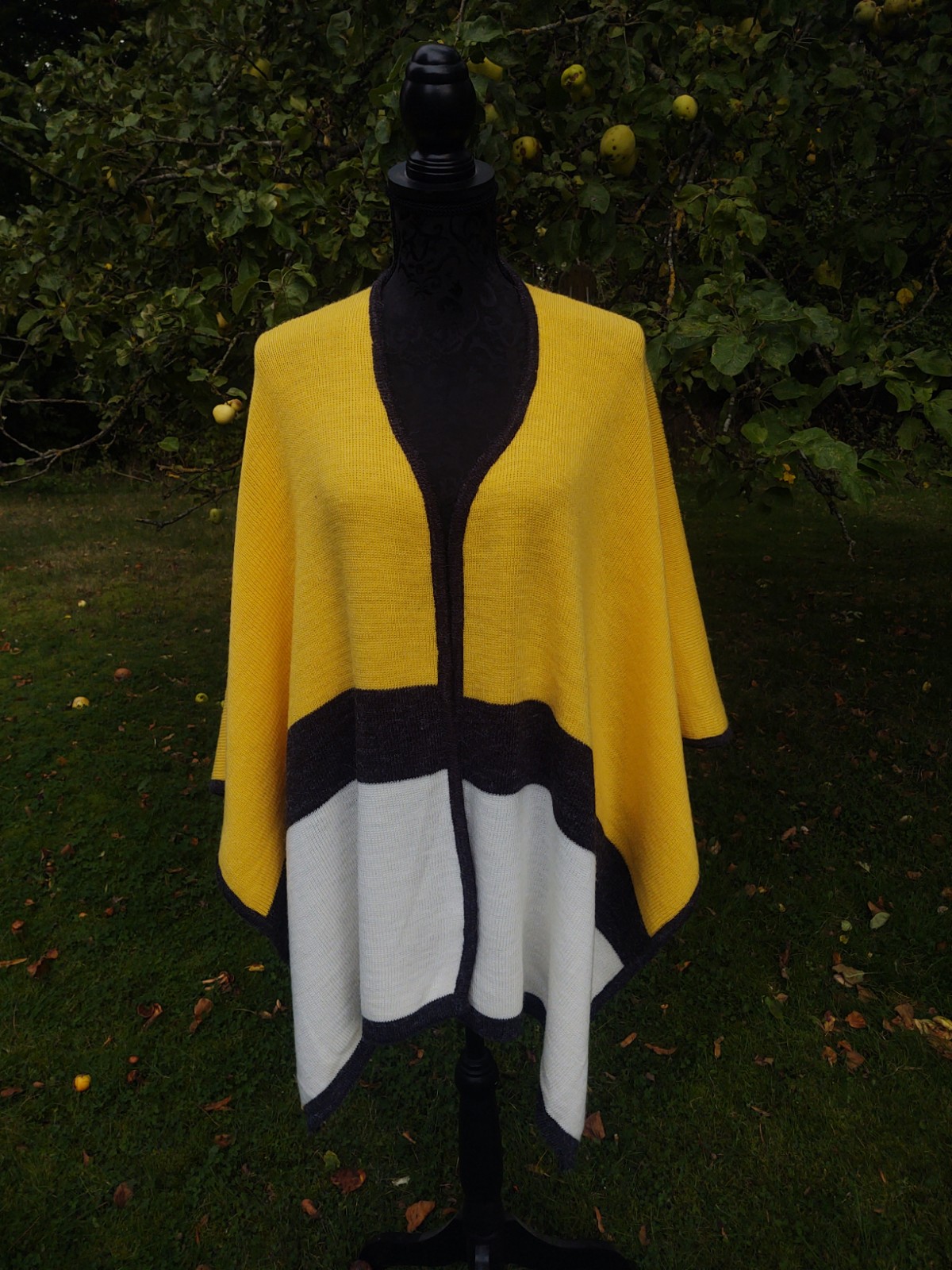 Sjal Tricolor Baby Alpaca – Alpacawalk